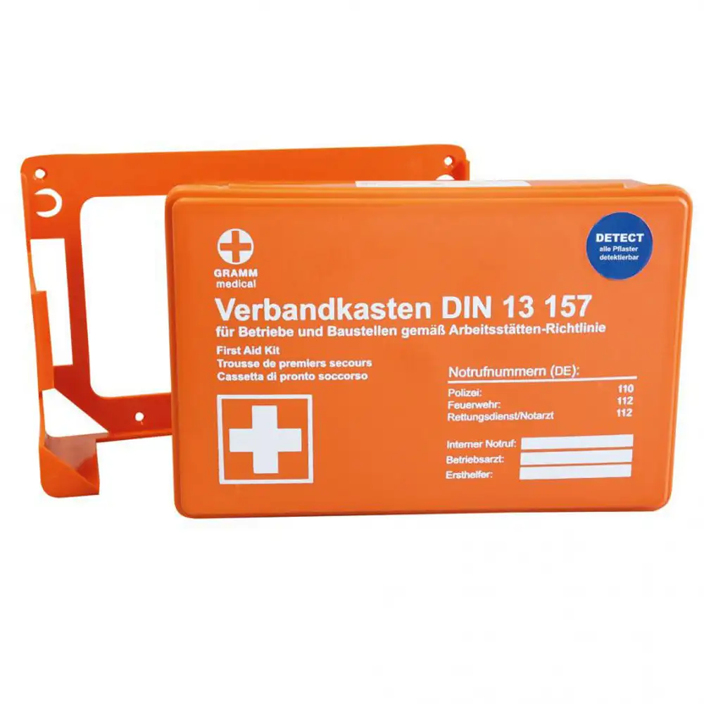 Verbandskasten Mini detektierbar, DIN 13157
